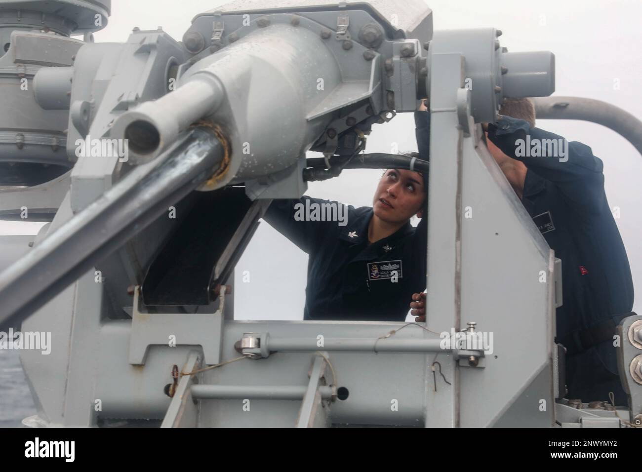 230114-N-BN445-1124 PHILIPPINE SEA (Jan. 14, 2023) Gunner’s Mate 2nd ...