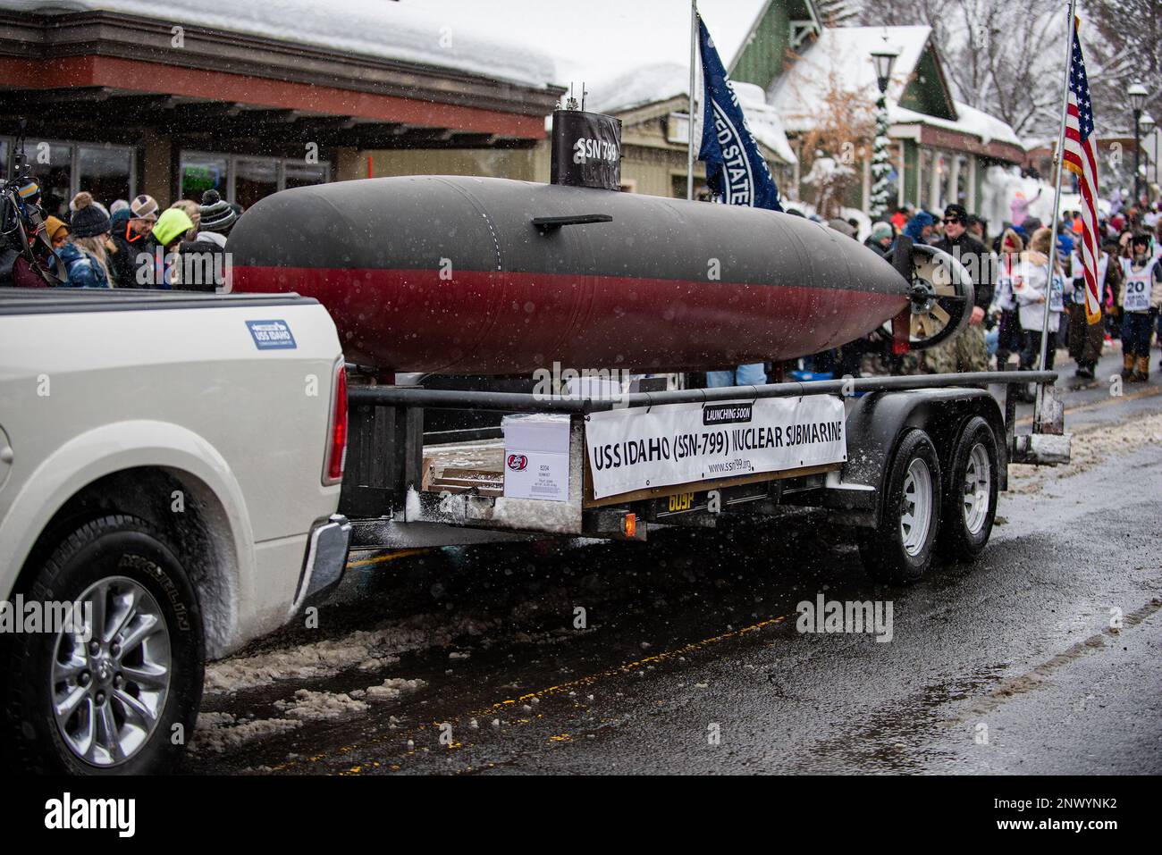 Idahoans from across the state welcomed a contingent of the first U.S ...