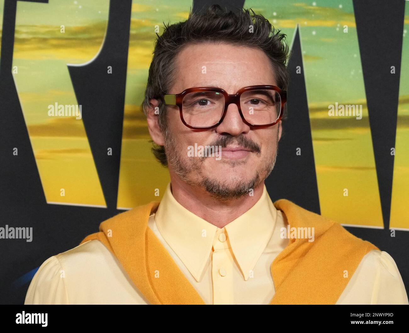 Hollywood, CA, February 28, 2023. Pedro Pascal arrives at the Disney+ ...