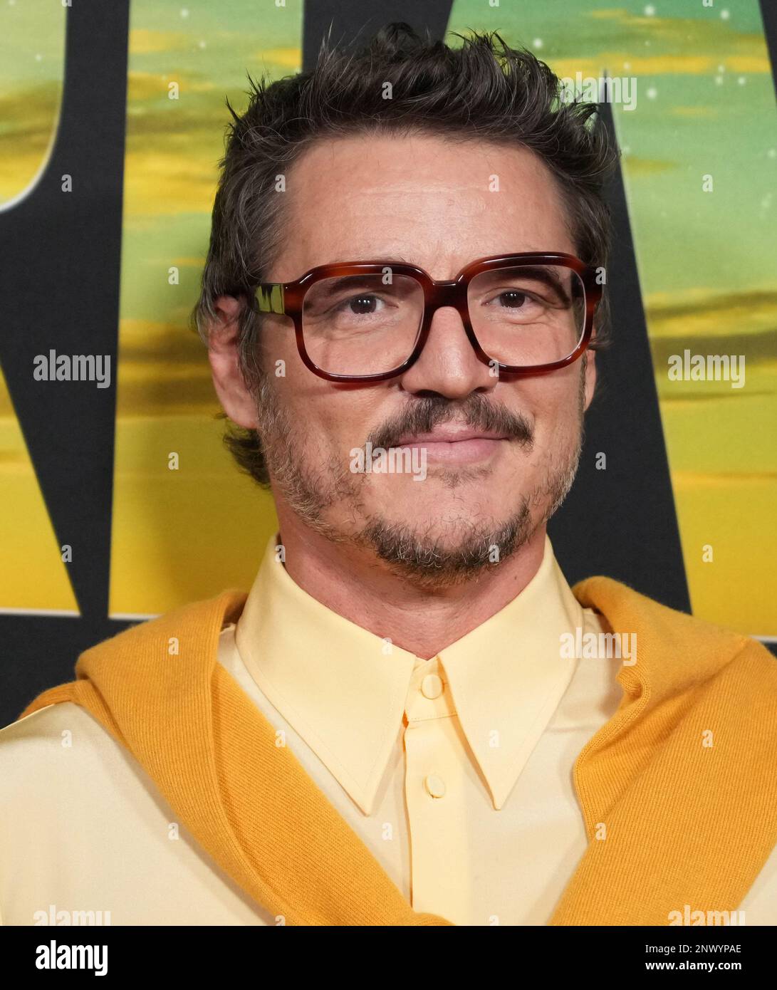 Hollywood, CA, February 28, 2023. Pedro Pascal arrives at the Disney+ ...