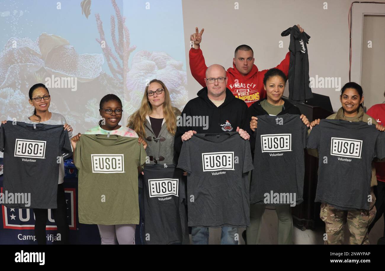 On Tuesday, USO Camp Arifjan holds its monthly volunteer appreciation ...