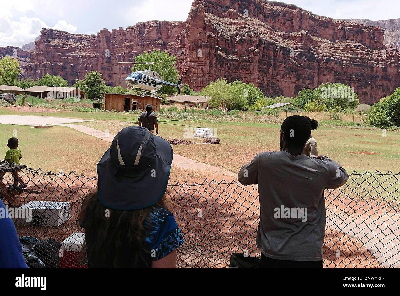 This Thursday, July 12, 2018 photo released by Benji Xie shows a ...