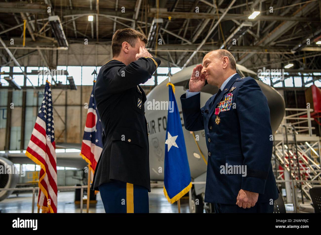 The 121st Air Refueling Wing hosts a retirement ceremony for U.S. Air ...
