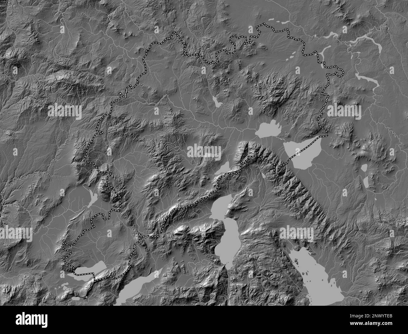 Afyon outline map Black and White Stock Photos & Images - Alamy