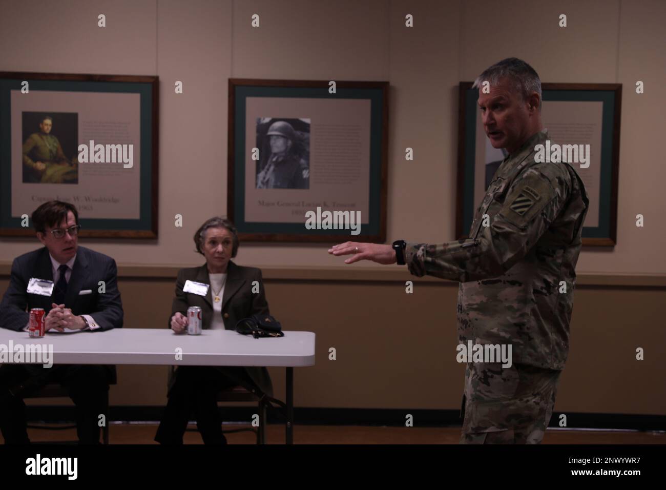 Maj. Gen. Charles D. Costanza, commanding general of 3rd Infantry ...