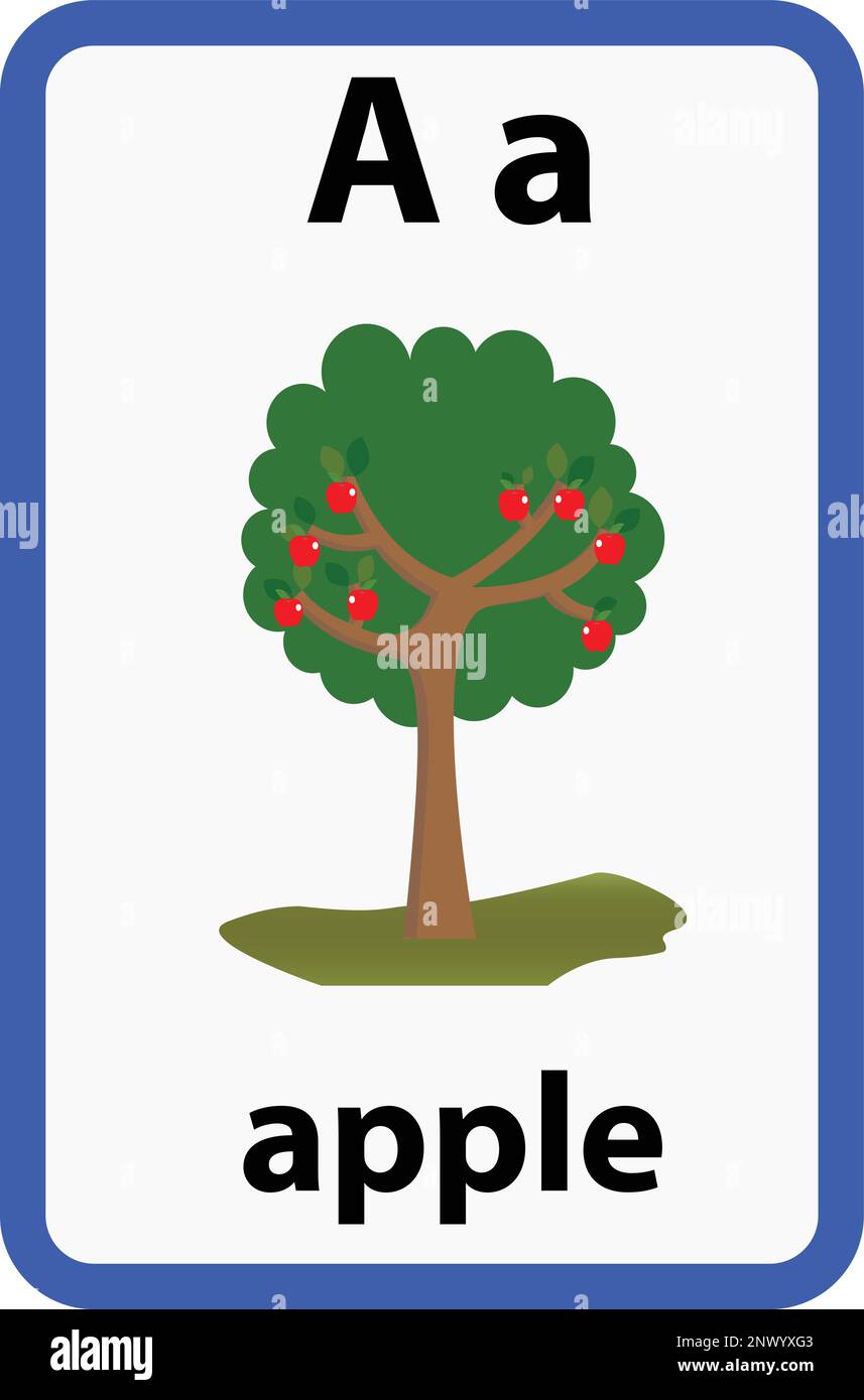 English apple tree Stock Vector Images - Alamy