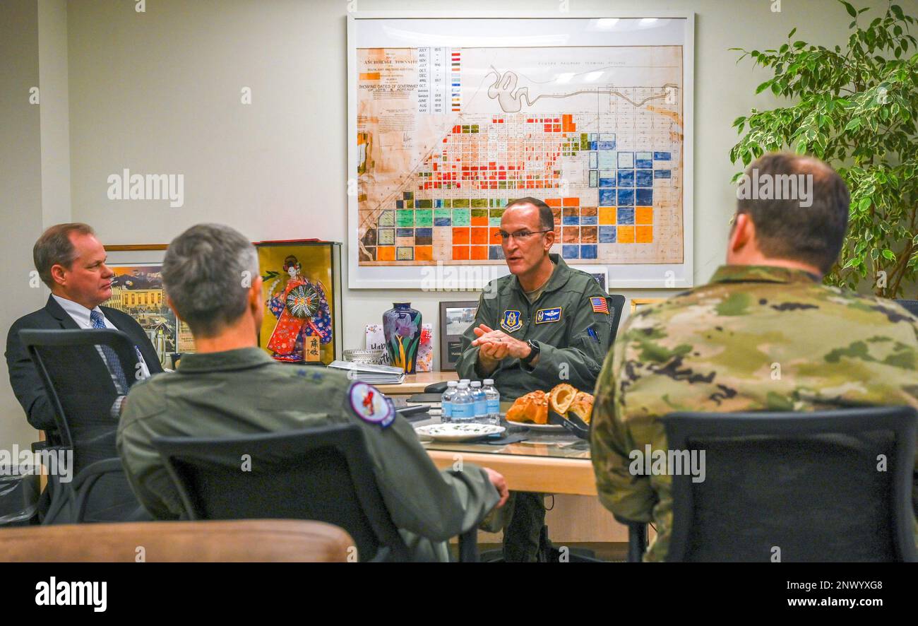 Air Force Reserve Commander Lt. Gen. John Healy sat down with Anchorage ...