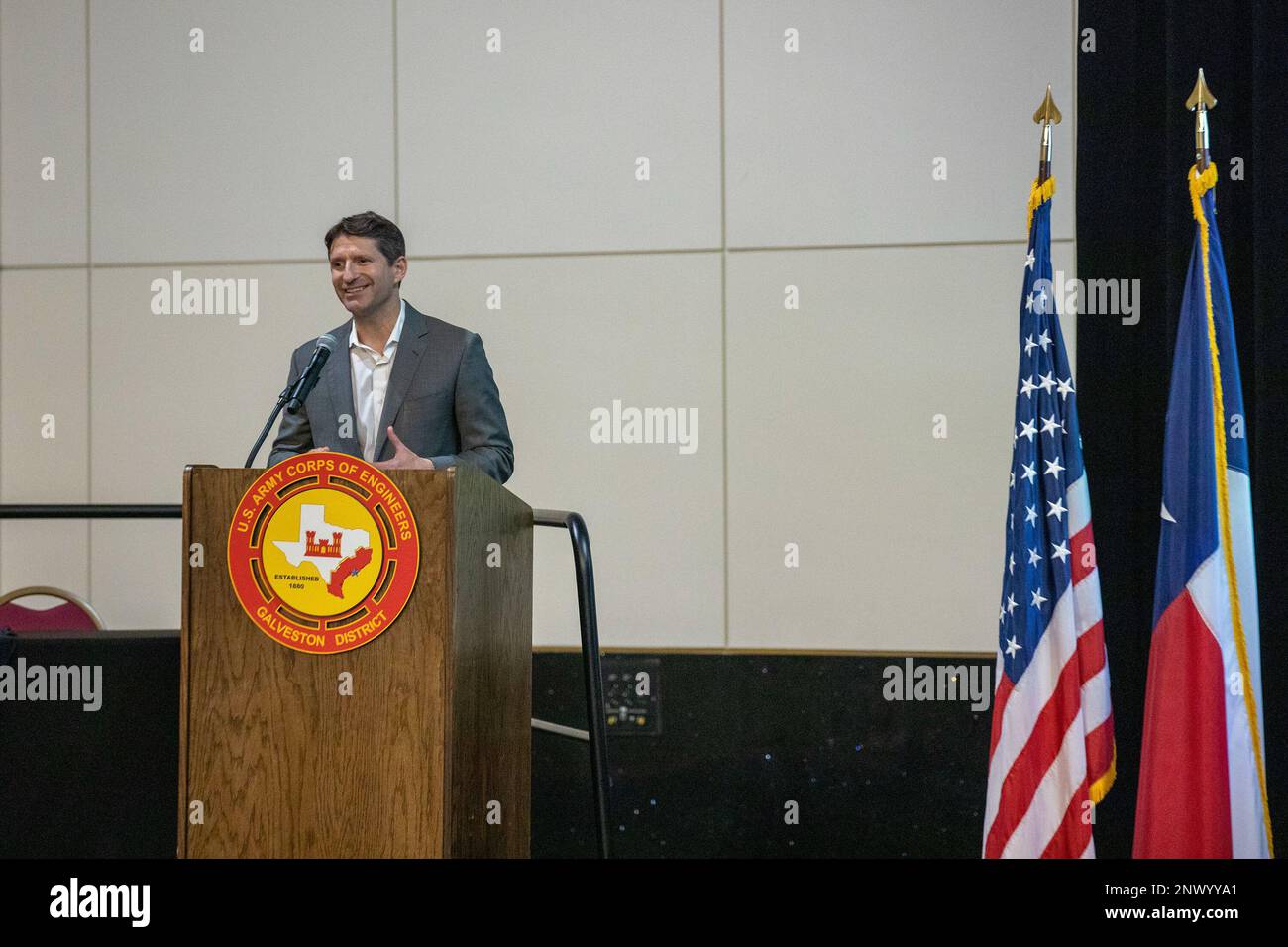GALVESTON, Texas (Feb. 15, 2023) Justin R. Ehrenwerth, President and ...