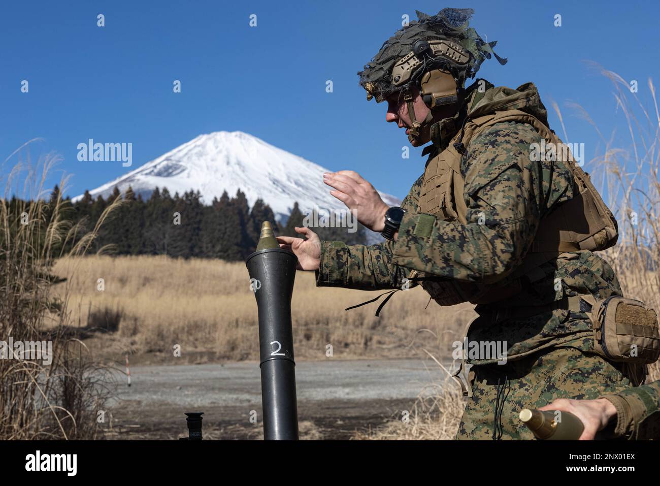 U.S. Marine Corps, Lance Cpl. Frederick Cuneo, a motorman with 3d ...