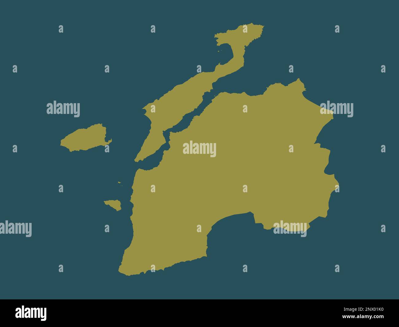 Canakkale outline map hi-res stock photography and images - Alamy