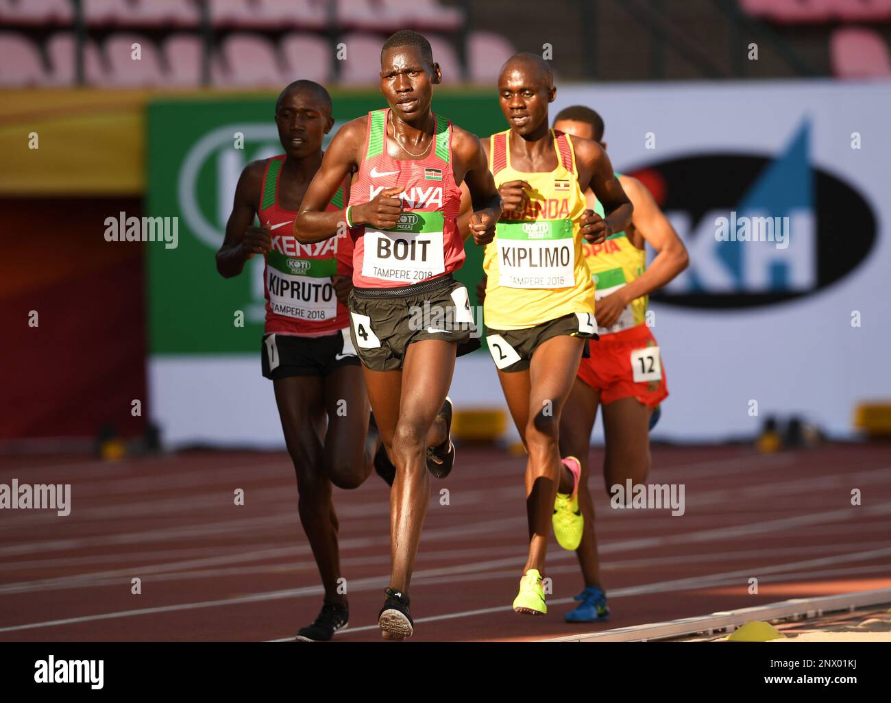 Solomon Boit aka Solomon Kiplimo Boit (KEN) places fourth in the 10 ...