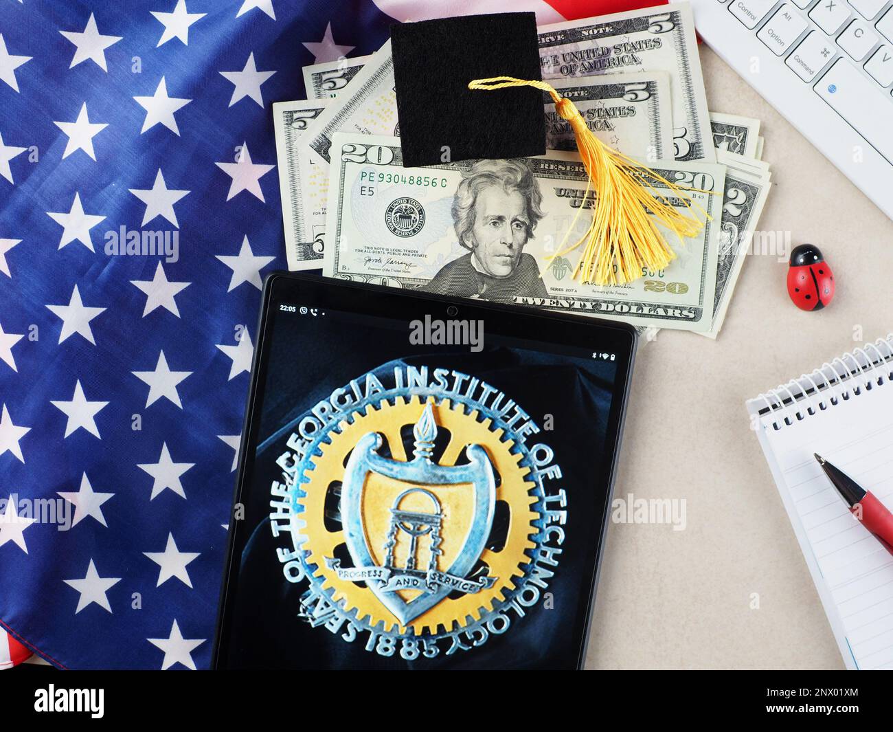 In this photo illustration, Georgia Institute of Technology (Georgia ...