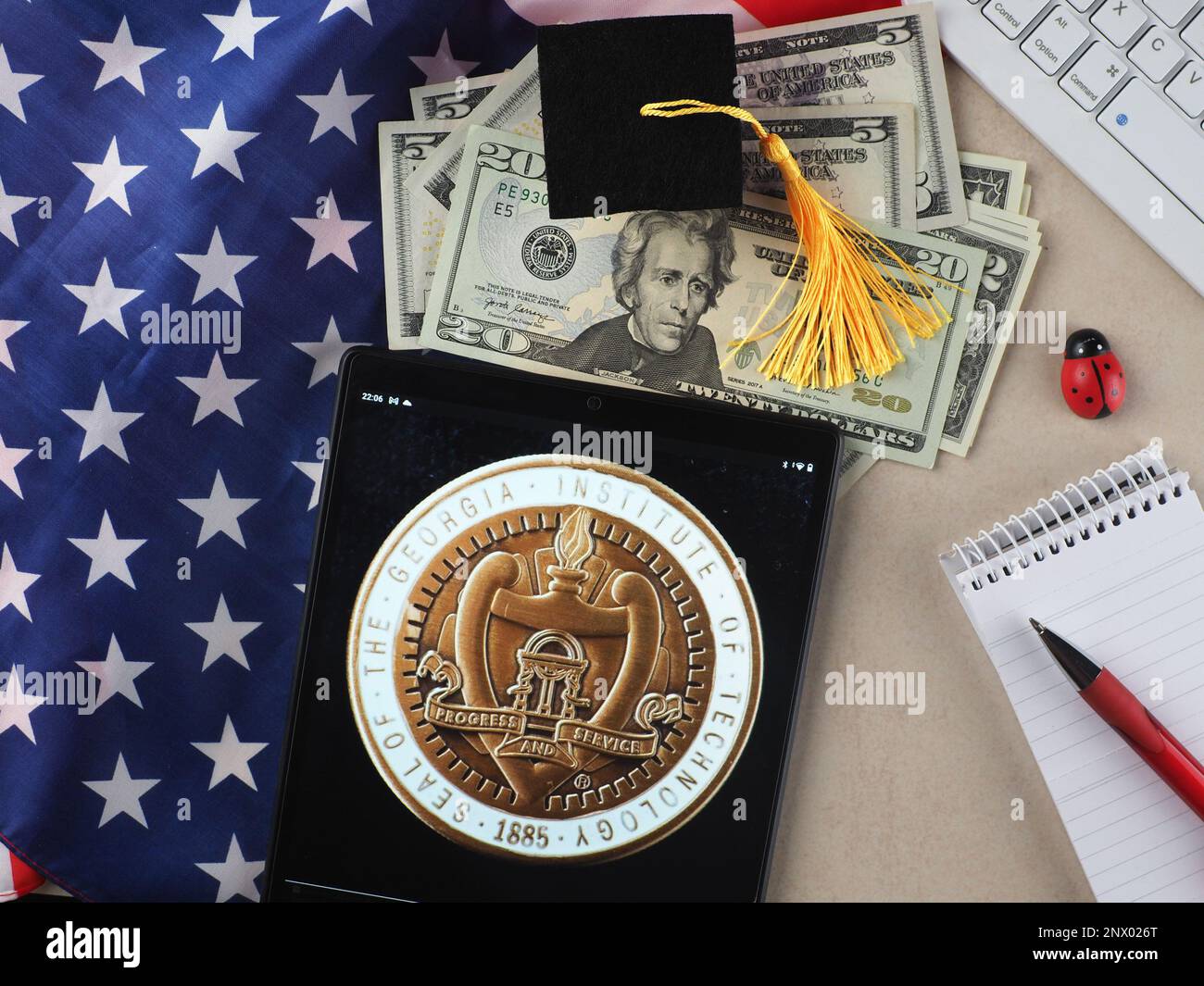 In this photo illustration, Georgia Institute of Technology (Georgia ...