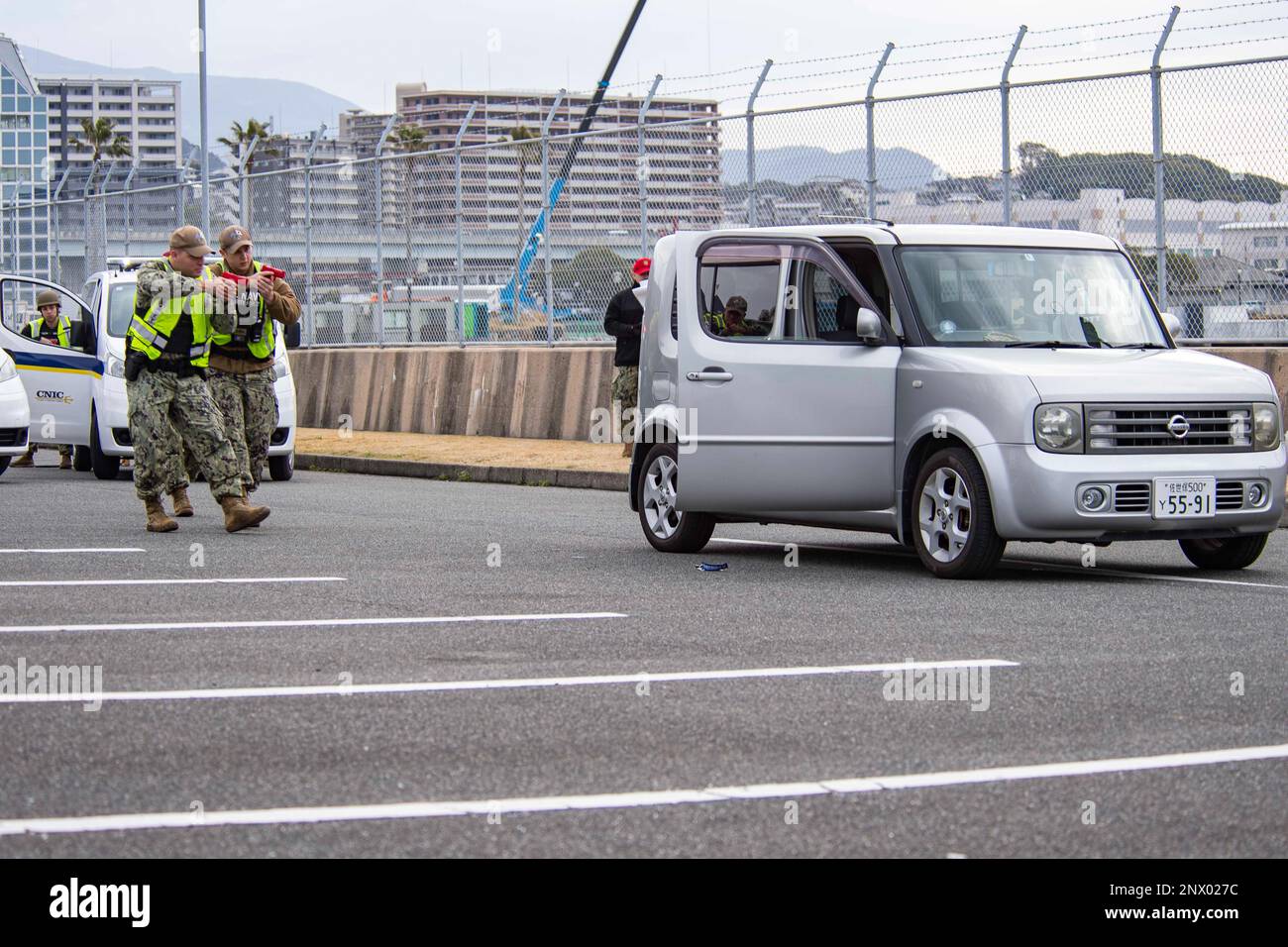 Master-at-Arms 1st Class Harold Richards and Master-at-Arms 2nd Class ...