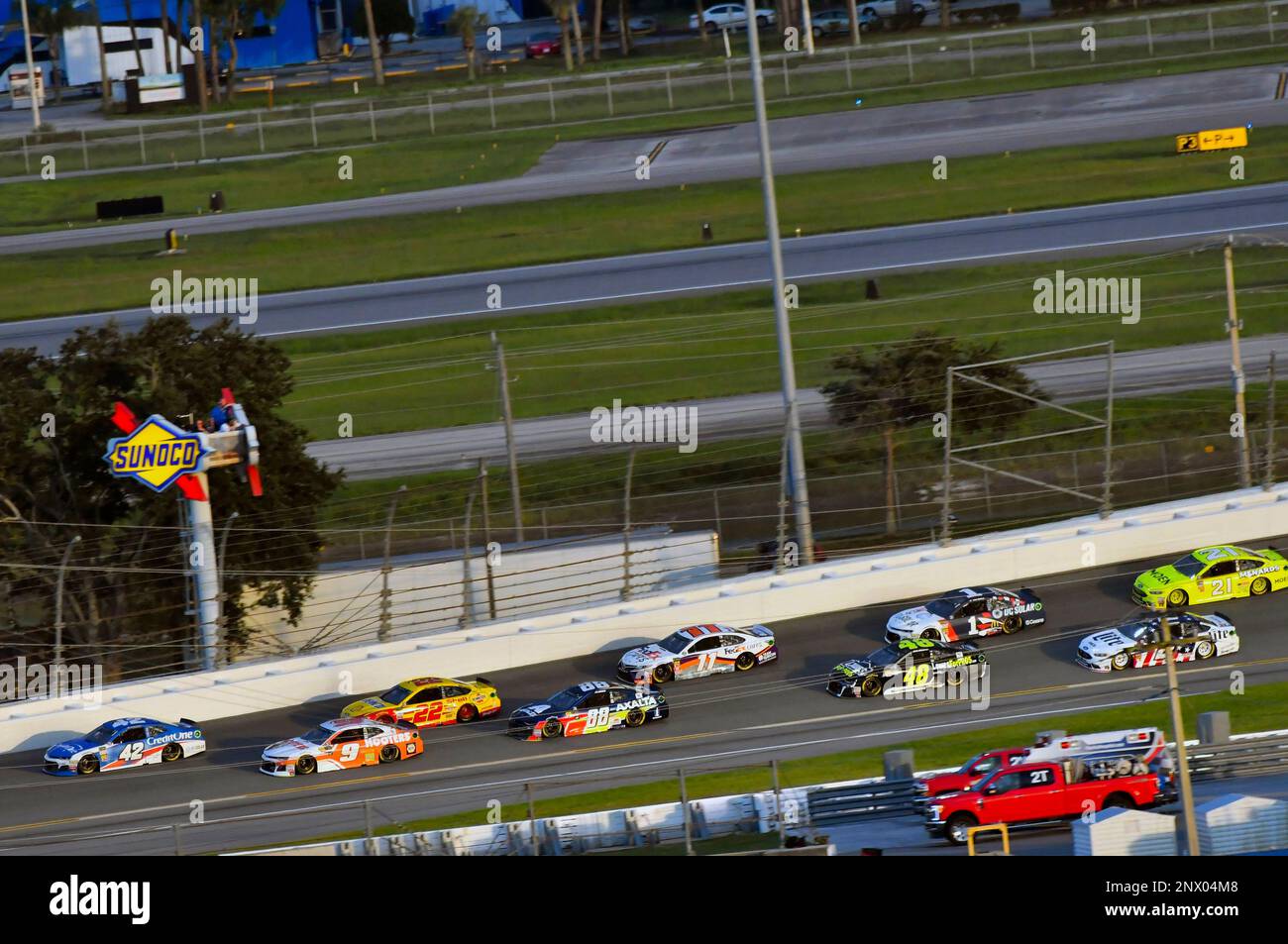 #42: Kyle Larson, Chip Ganassi Racing, Chevrolet Camaro Credit One Bank ...