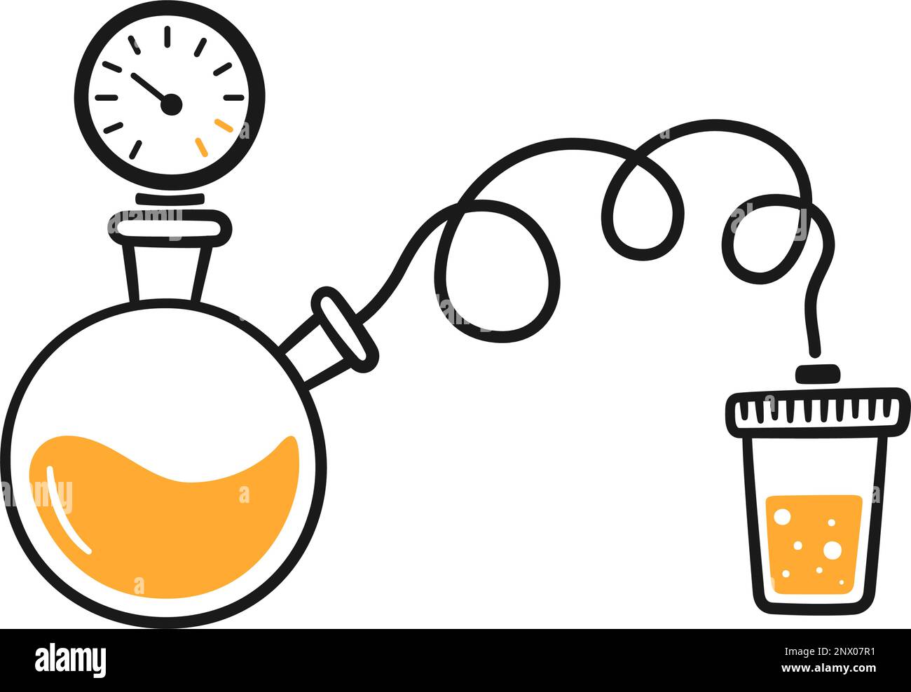 Science experiment cartoon hi-res stock photography and images - Alamy