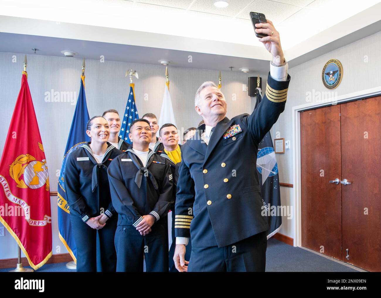 Sailors graduate boot camp during pass-in-review at U.S. Navy Recruit ...