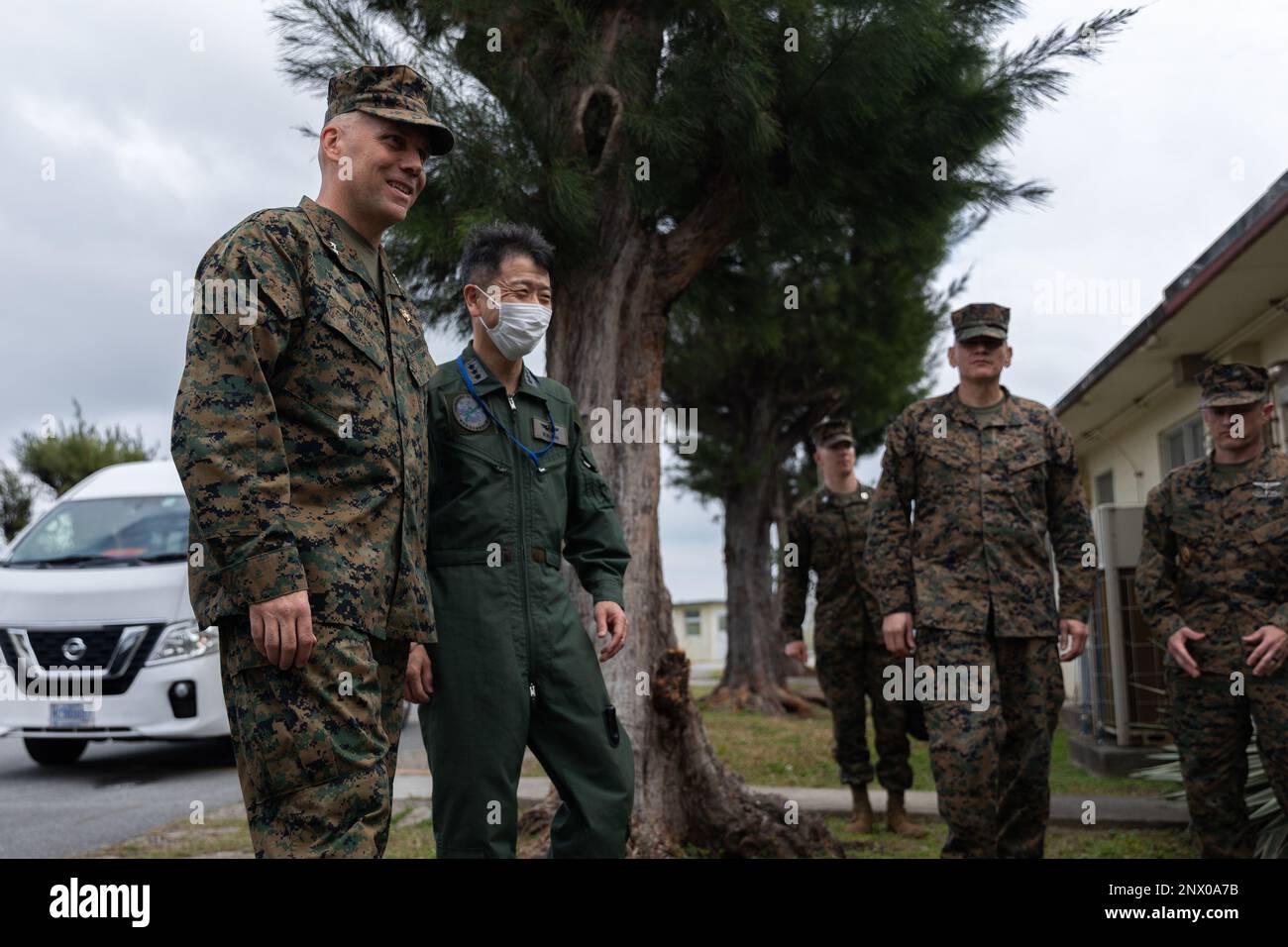 U.S. Marine Corps Maj. Gen. Eric Austin, commanding general of 1st ...