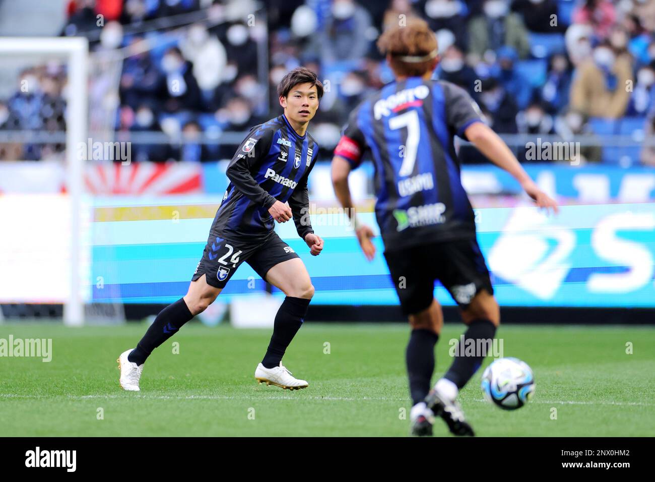 Panasonic Stadium Suita, Osaka, Japan. 25th Feb, 2023. Keisuke Kurokawa (Gamba), FEBRUARY 25 ...