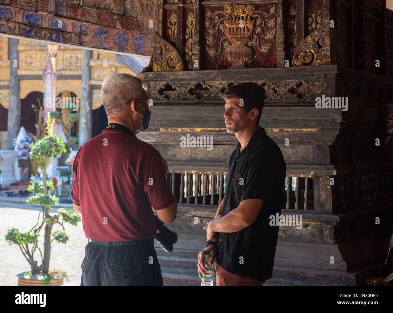 Royal Thai Air Force (R) Air Chief Marshal Sakpinit and Lt. Col ...