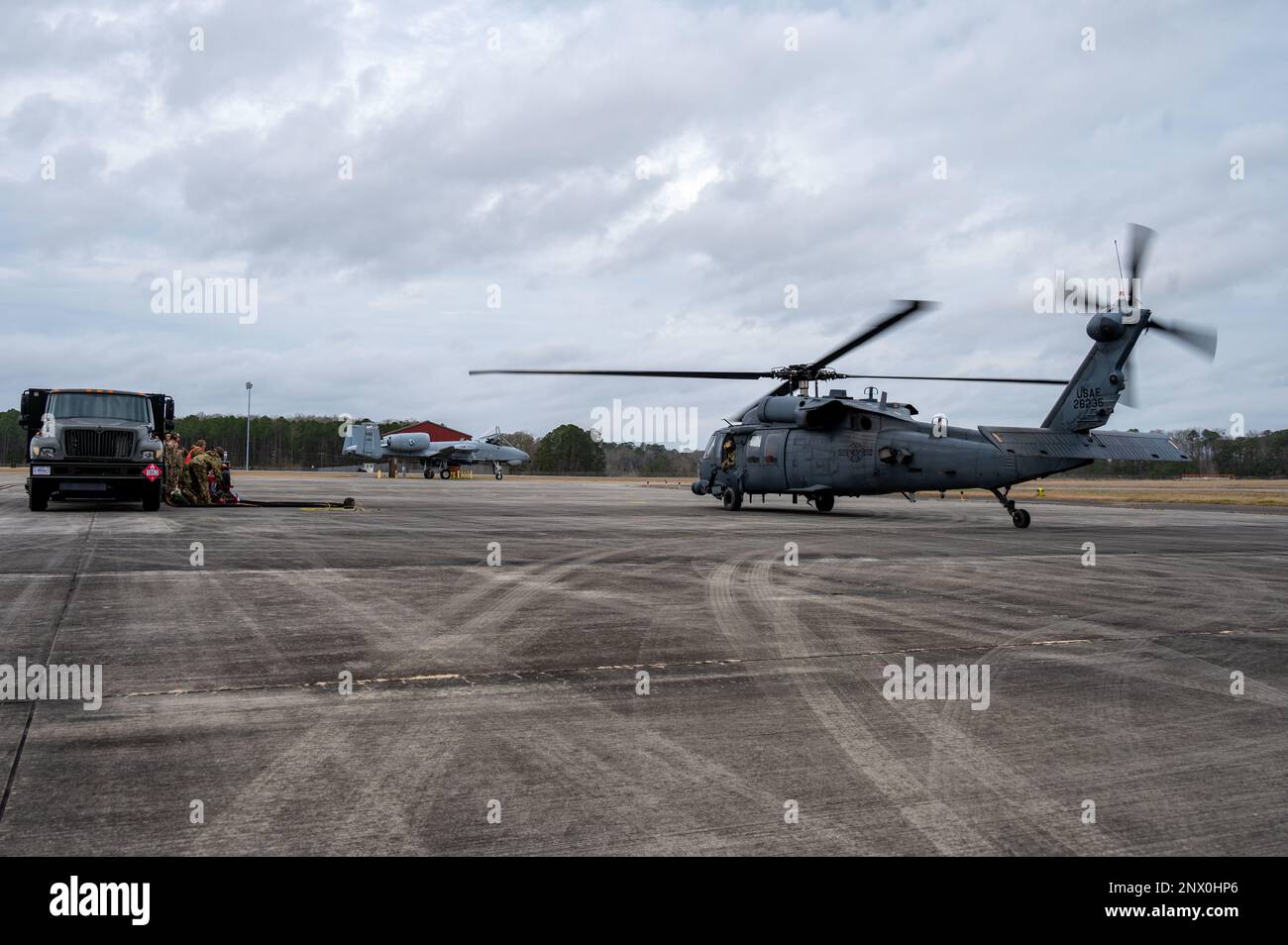 920th Rescue Wing HH-60G Pave Hawk helicopters and 175th Wing A-10C ...
