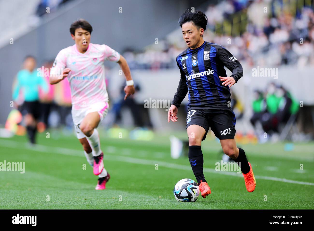 Panasonic Stadium Suita, Osaka, Japan. 25th Feb, 2023. Hiroto Yamami (Gamba), FEBRUARY 25, 2023 ...