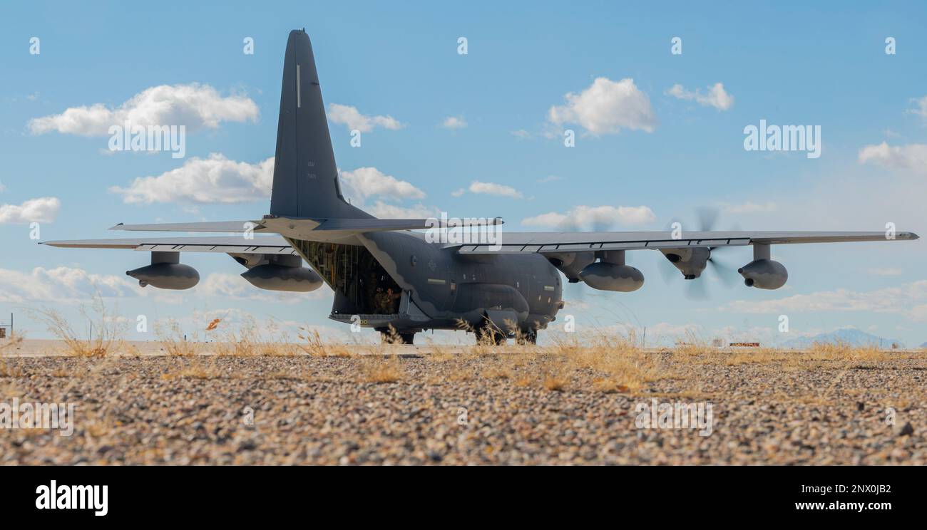 Loadmasters from the 415th Special Operations Squadron prepare to load ...