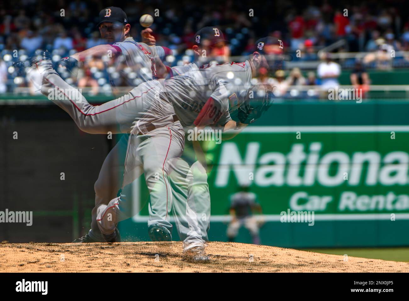 WASHINGTON, DC - JULY 04: Boston Red Sox relief pitcher Craig Kimbrel ...