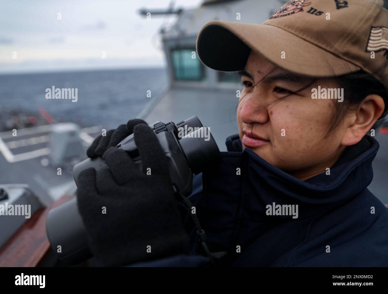 PACIFIC OCEAN (Jan. 27, 2023) – Ensign Heather Feng, from Aliso Viejo ...