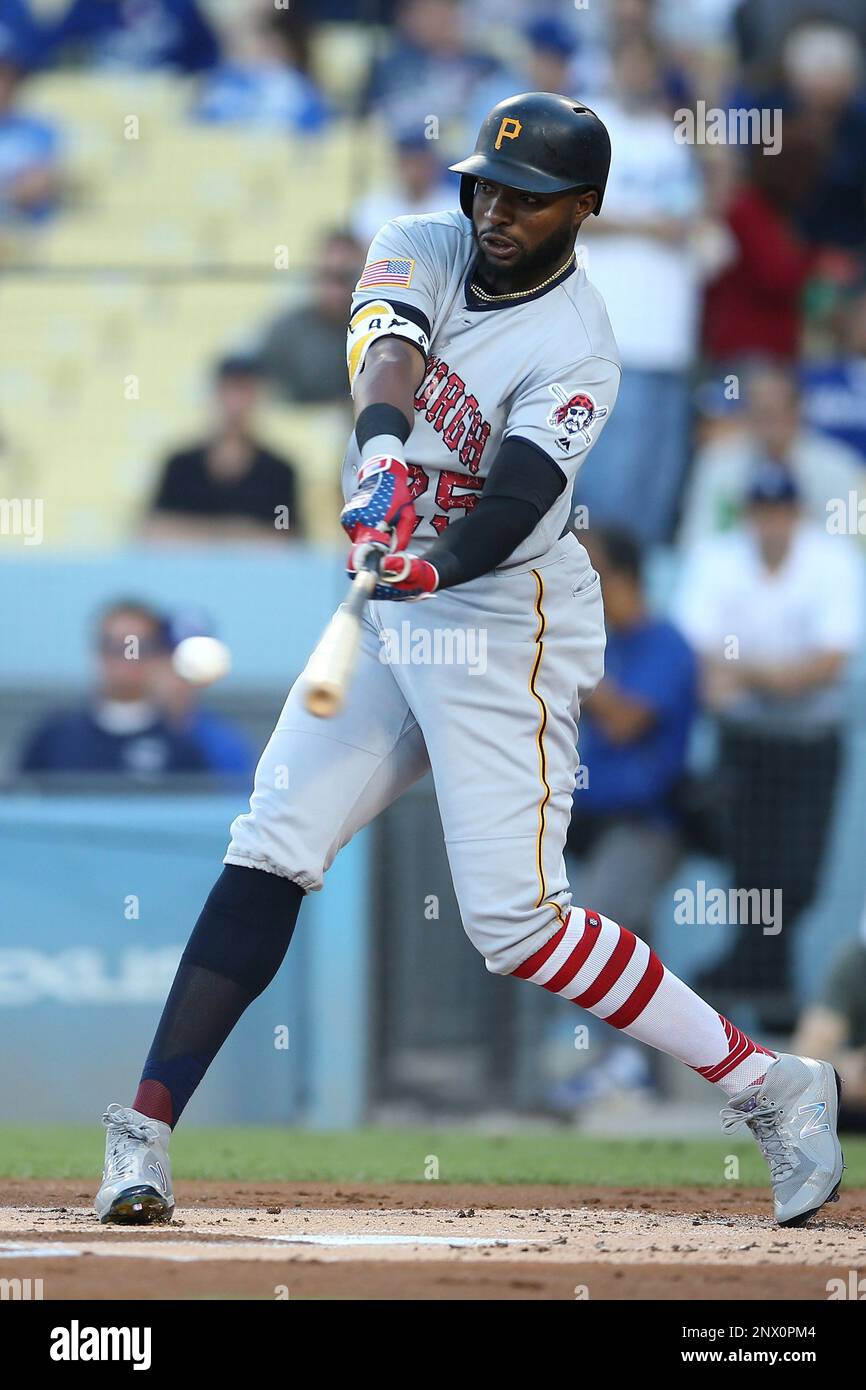 LOS ANGELES, CA - JULY 02: Pittsburgh Pirates right fielder Gregory ...