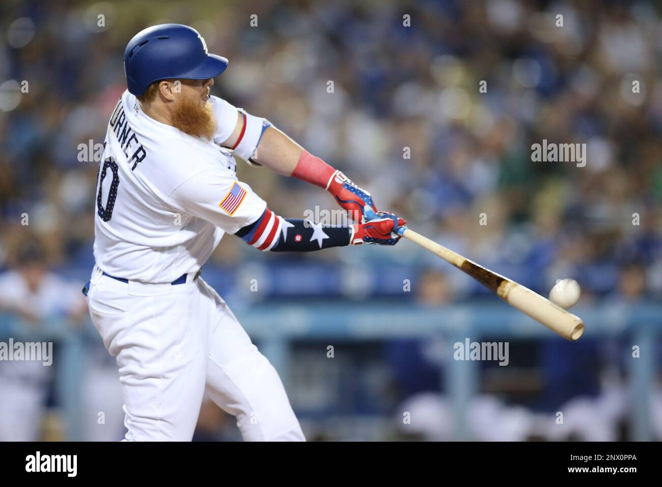LOS ANGELES, CA - JULY 02: Los Angeles Dodgers third baseman Justin ...