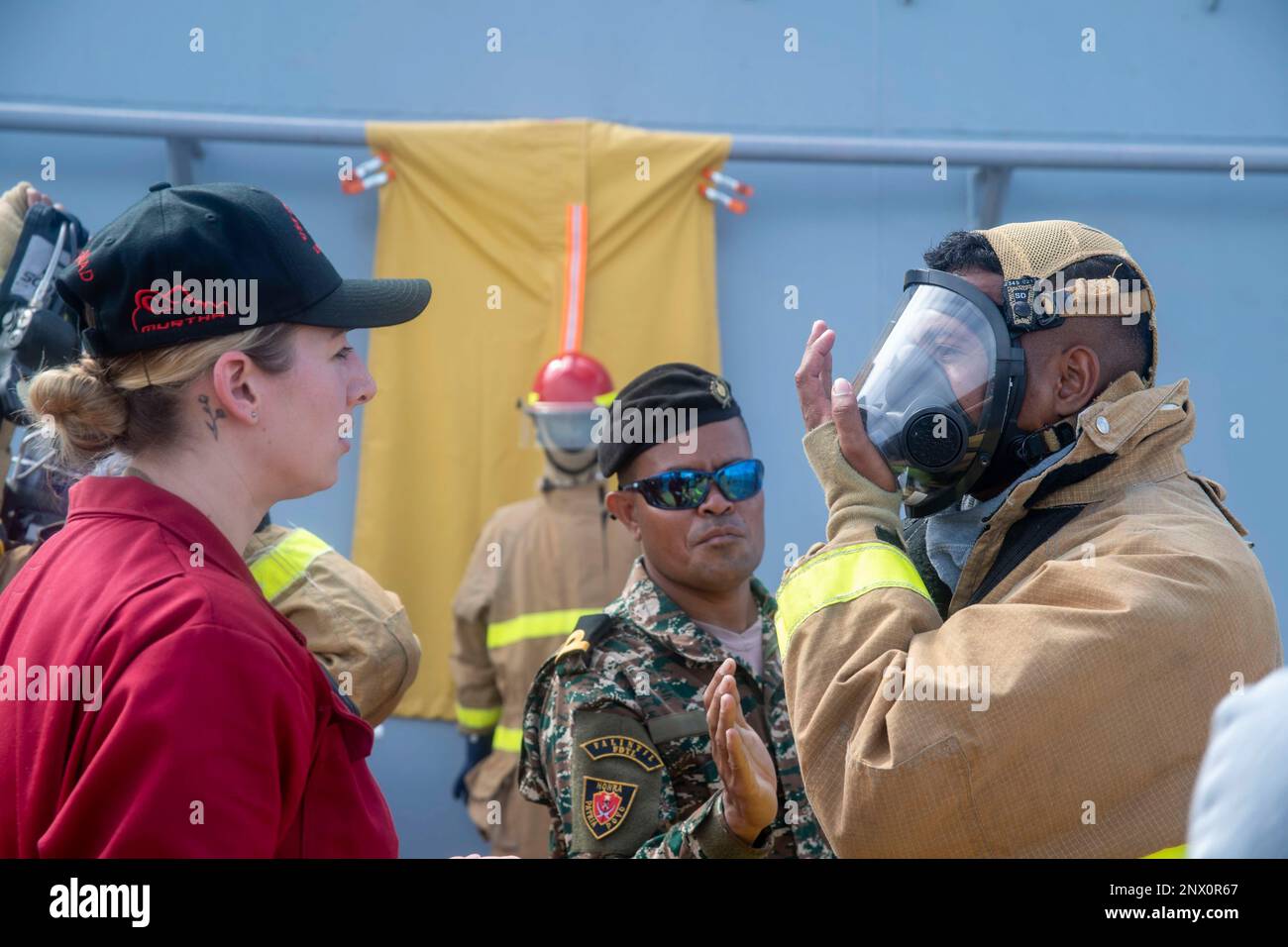 DILI, Timor-Leste (Feb. 15, 2023) Damage Controlman 1st Class Sarah ...