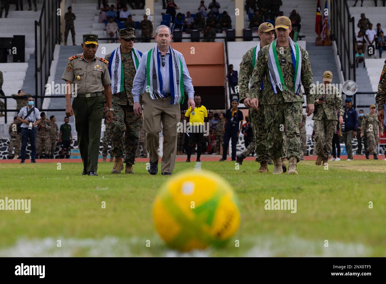DILI, TIMOR-LESTE (Feb. 10, 2023) – From left, Maj. Gen. Calisto Dos ...