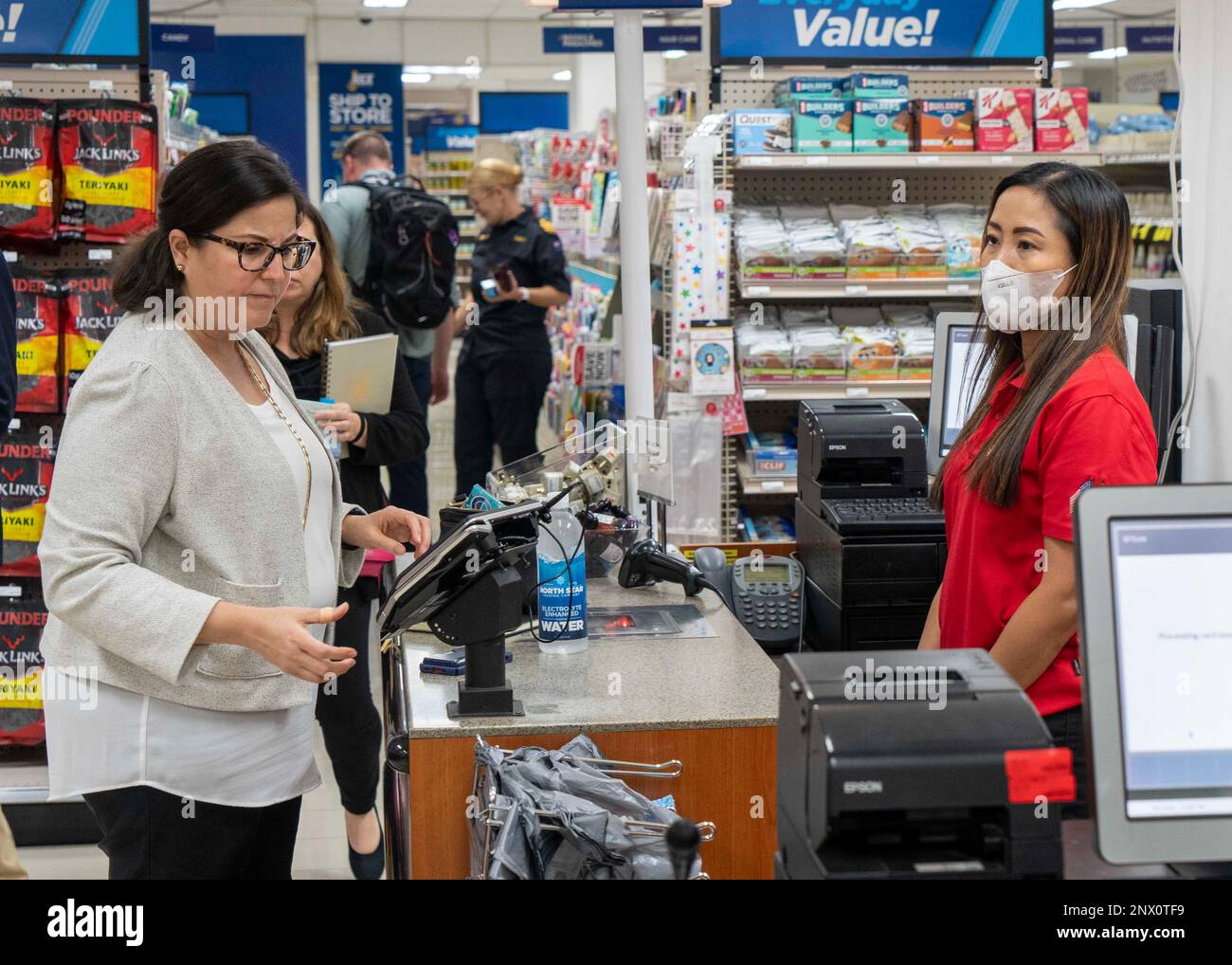 230213-N-HG389-0041 SINGAPORE (Feb. 13, 2023) Ilka Regino, professional ...