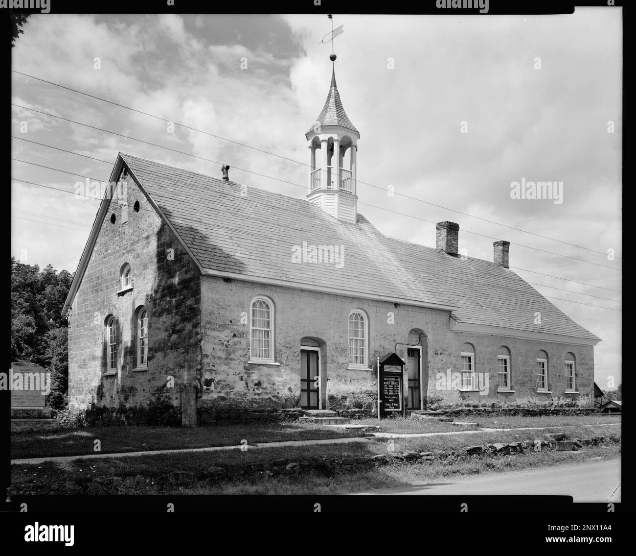 Brick building tower spires Black and White Stock Photos & Images - Alamy