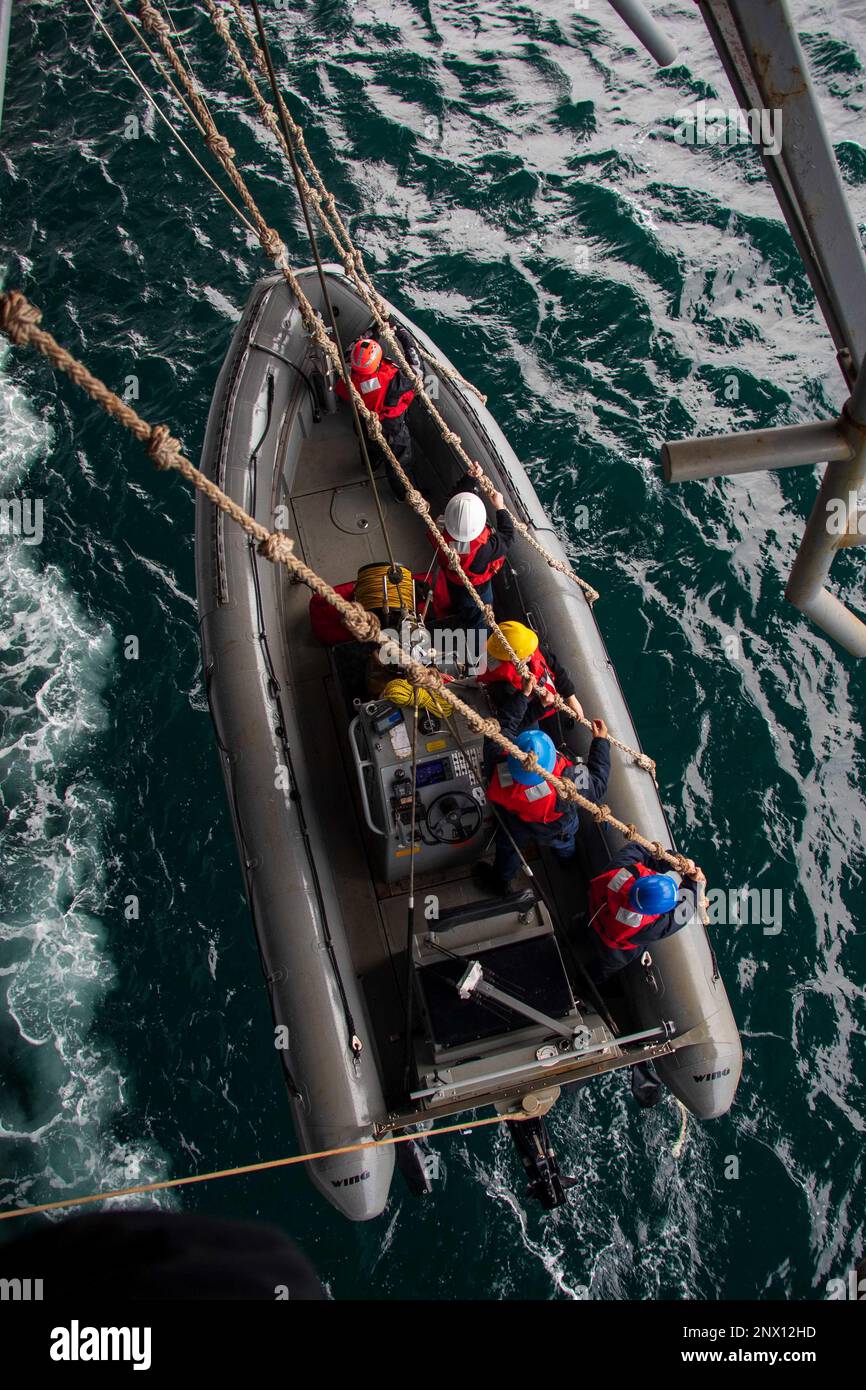 230311-N-IO903-1221 Sailors assigned to the first-in-class aircraft ...