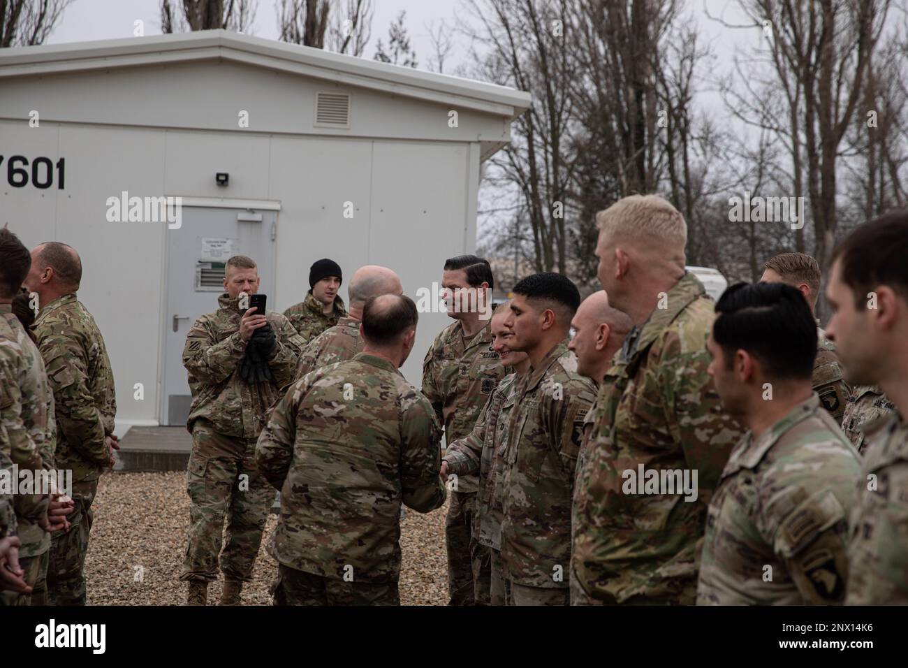 Col. Ed Matthaidess, the Commander of the 2nd Brigade Combat Team, 101st Airborne Division (Air ...