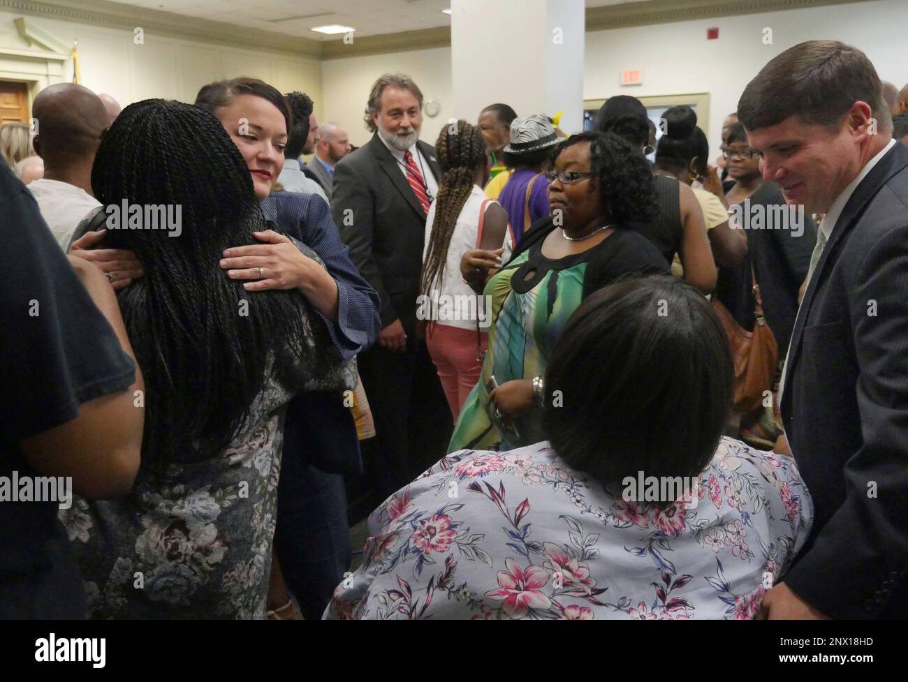 Assistant District Attorney Marie Broder, left, and District Attorney ...