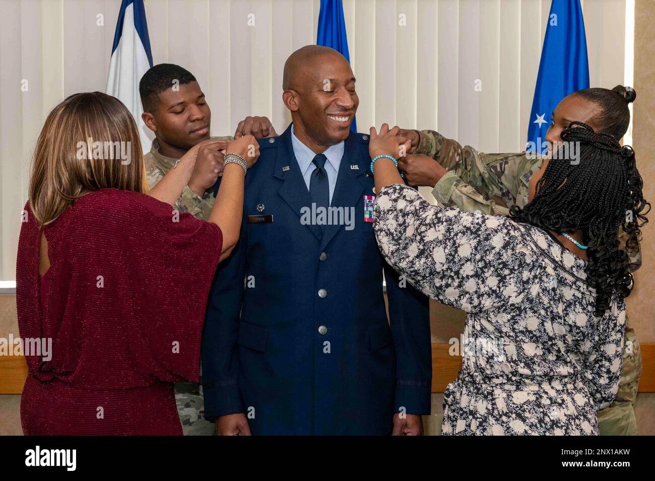 U.S. Air Force Col. Corey Gause, commander of the 167th Mission Support ...