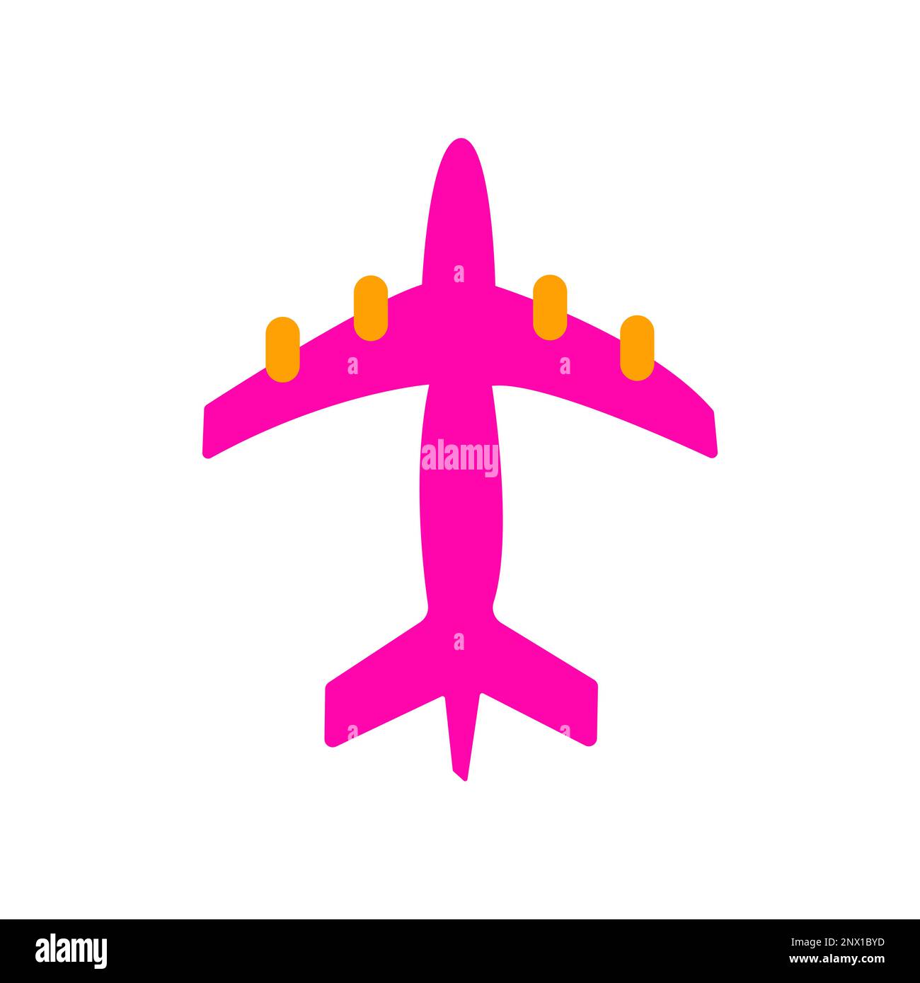 Pink jet engine Stock Vector Images - Alamy