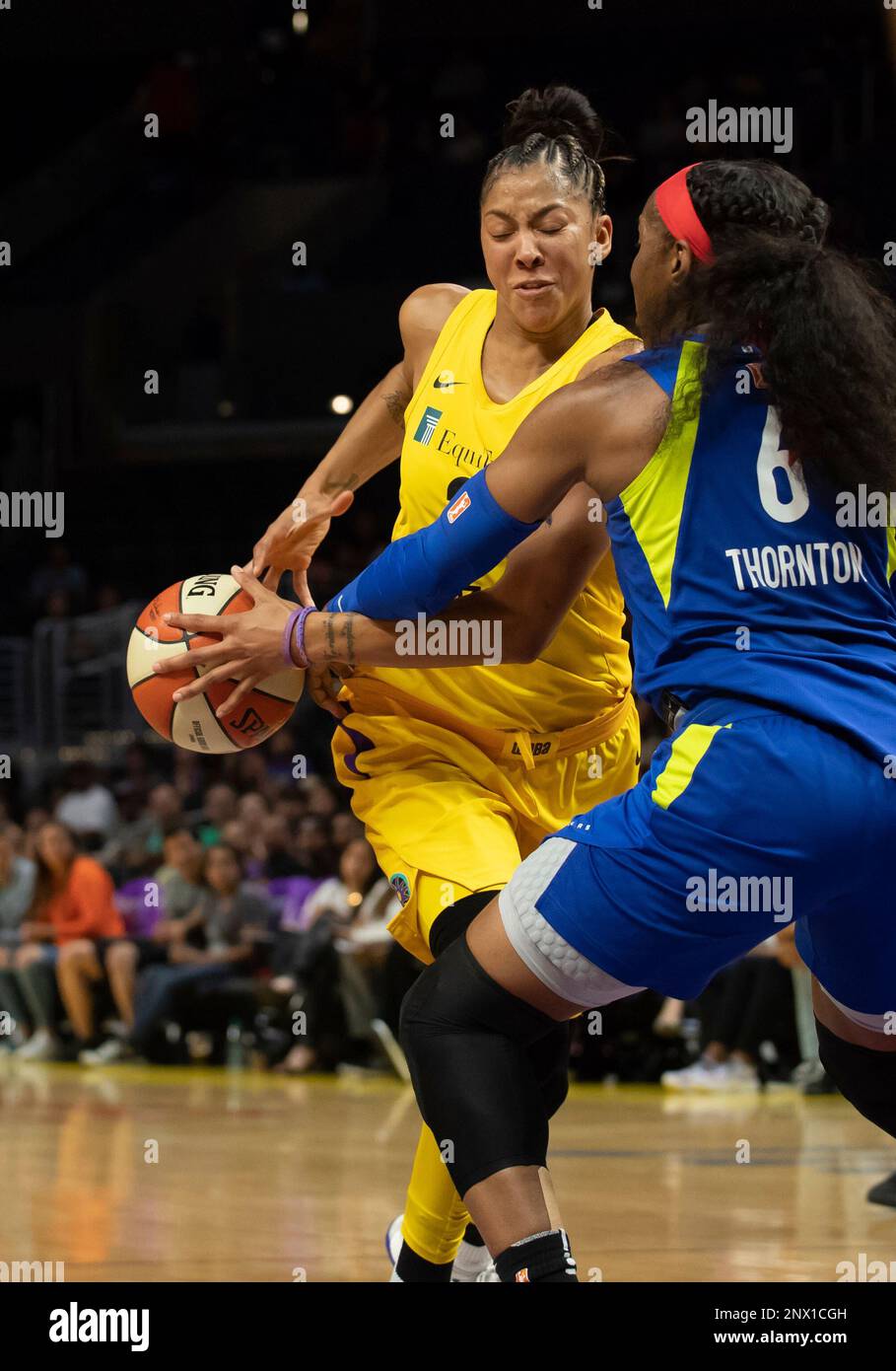LOS ANGELES, CA - JUNE 26: Los Angeles Sparks forward Candace Parker (3 ...