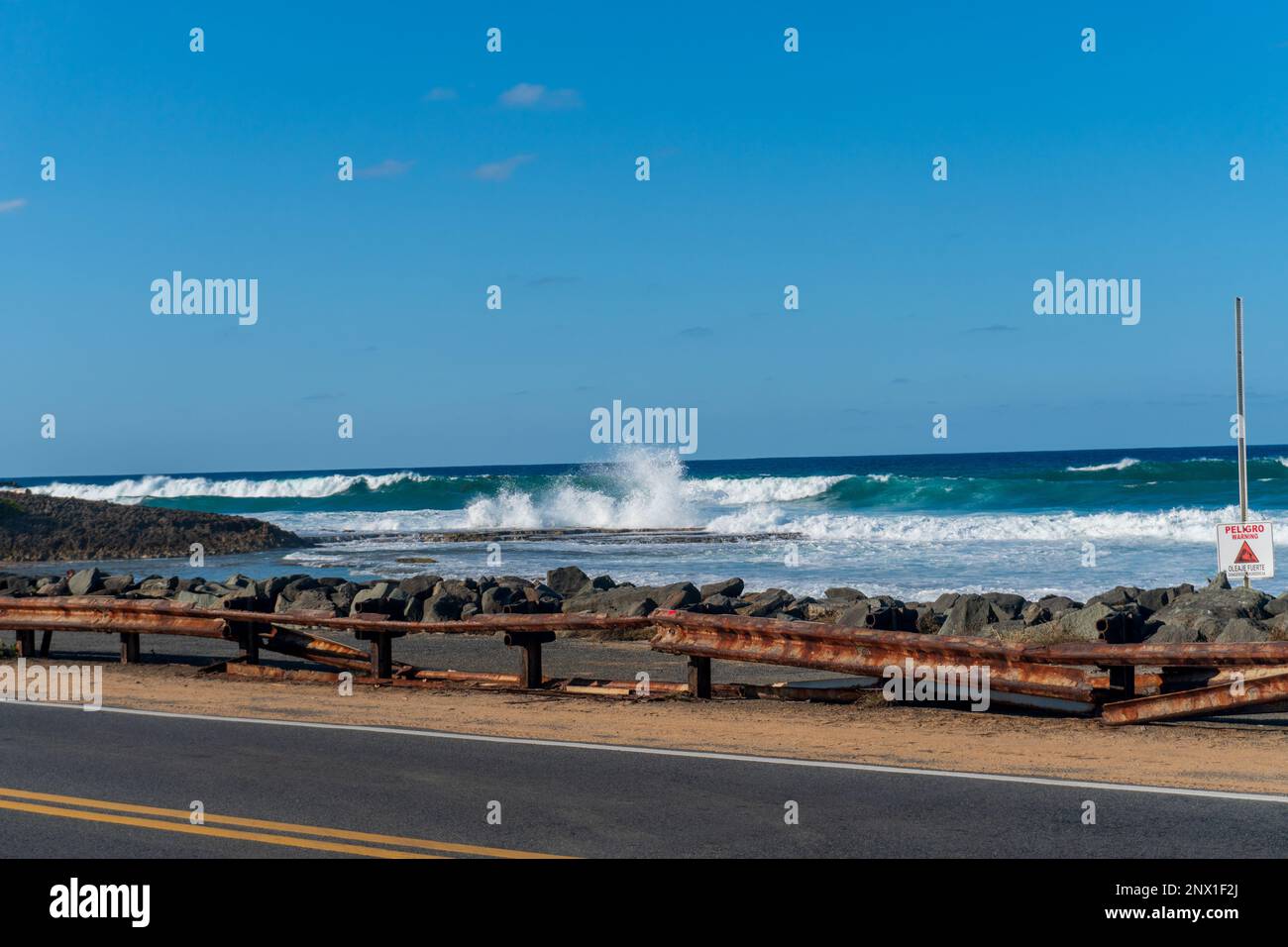 Hidden Beach in Piñones Loiza Puerto Rico Stock Photo - Alamy