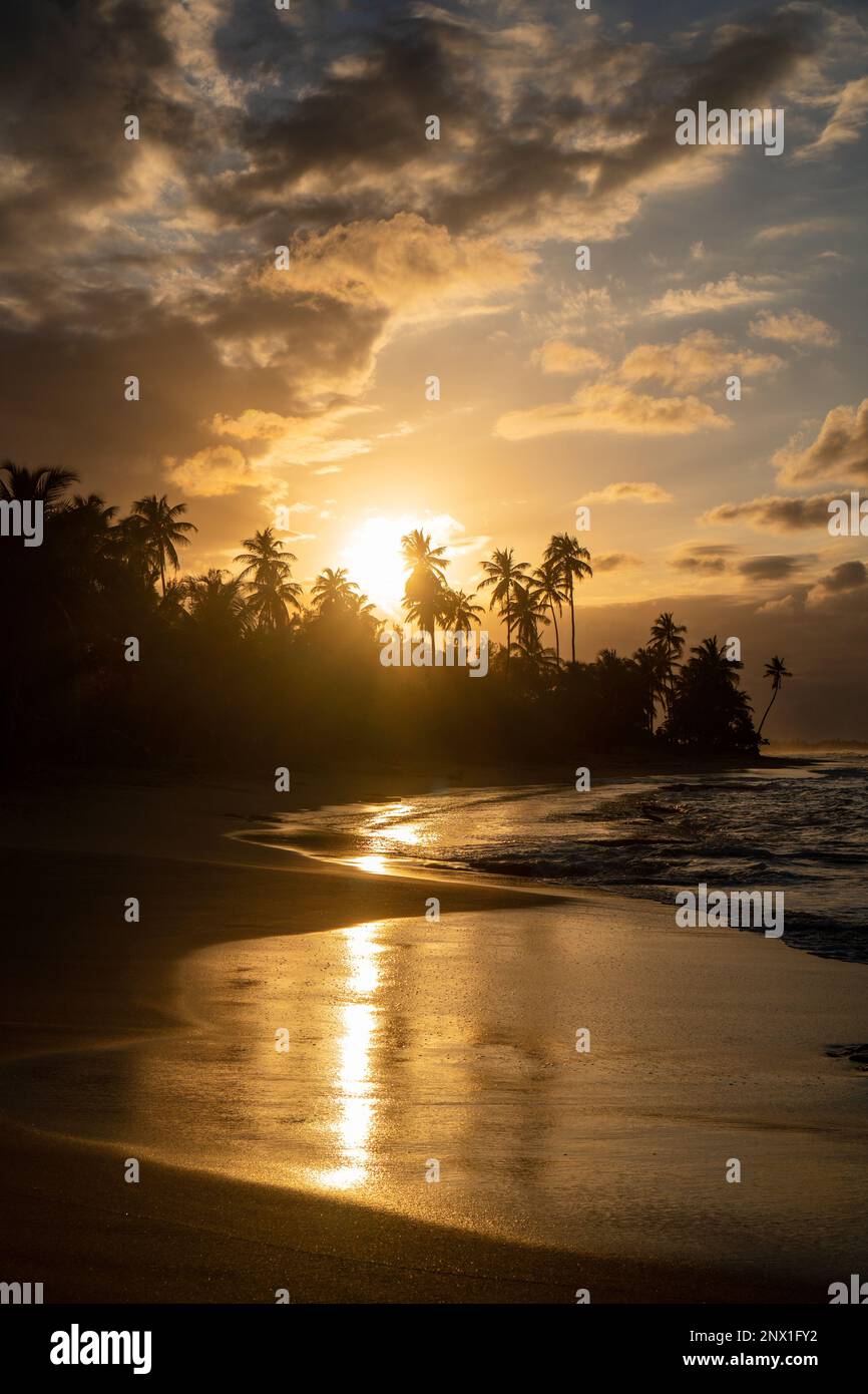 Beautiful Sunset at Piñones loiza Puerto Rico Stock Photo - Alamy