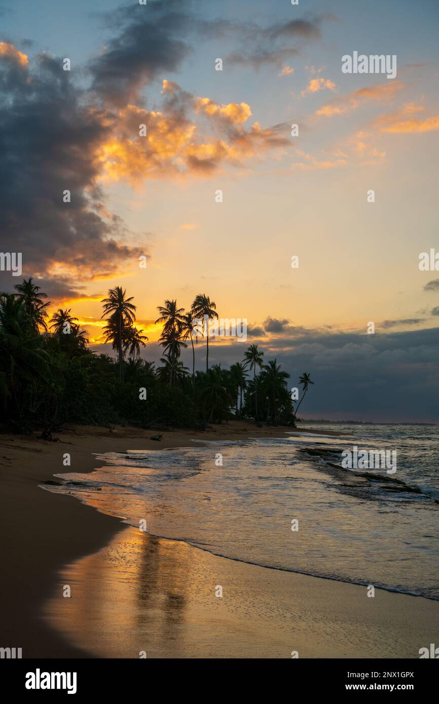 Beautiful Sunset at Piñones loiza Puerto Rico Stock Photo - Alamy