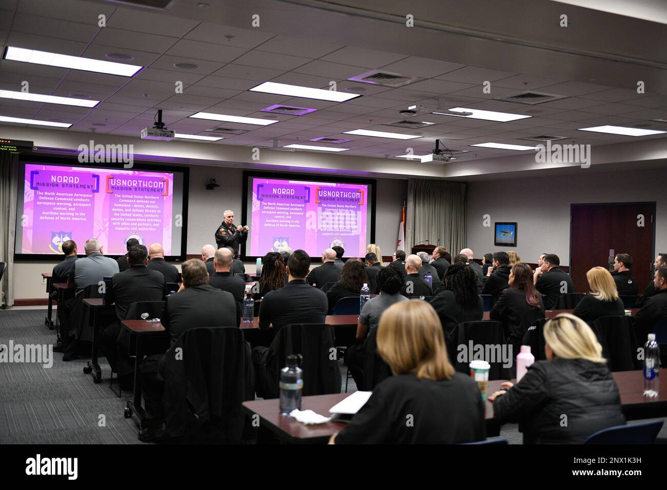 Rear Admiral Daniel Cheever, Chief of Staff, North American Aerospace ...