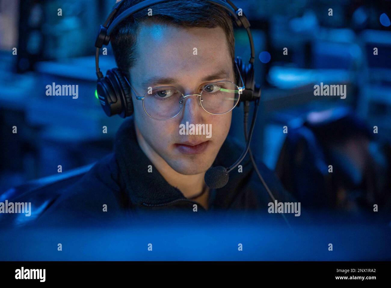 GULF OF RIGA (Jan. 19, 2023) Fire Controlman (Aegis) 3rd Class ...