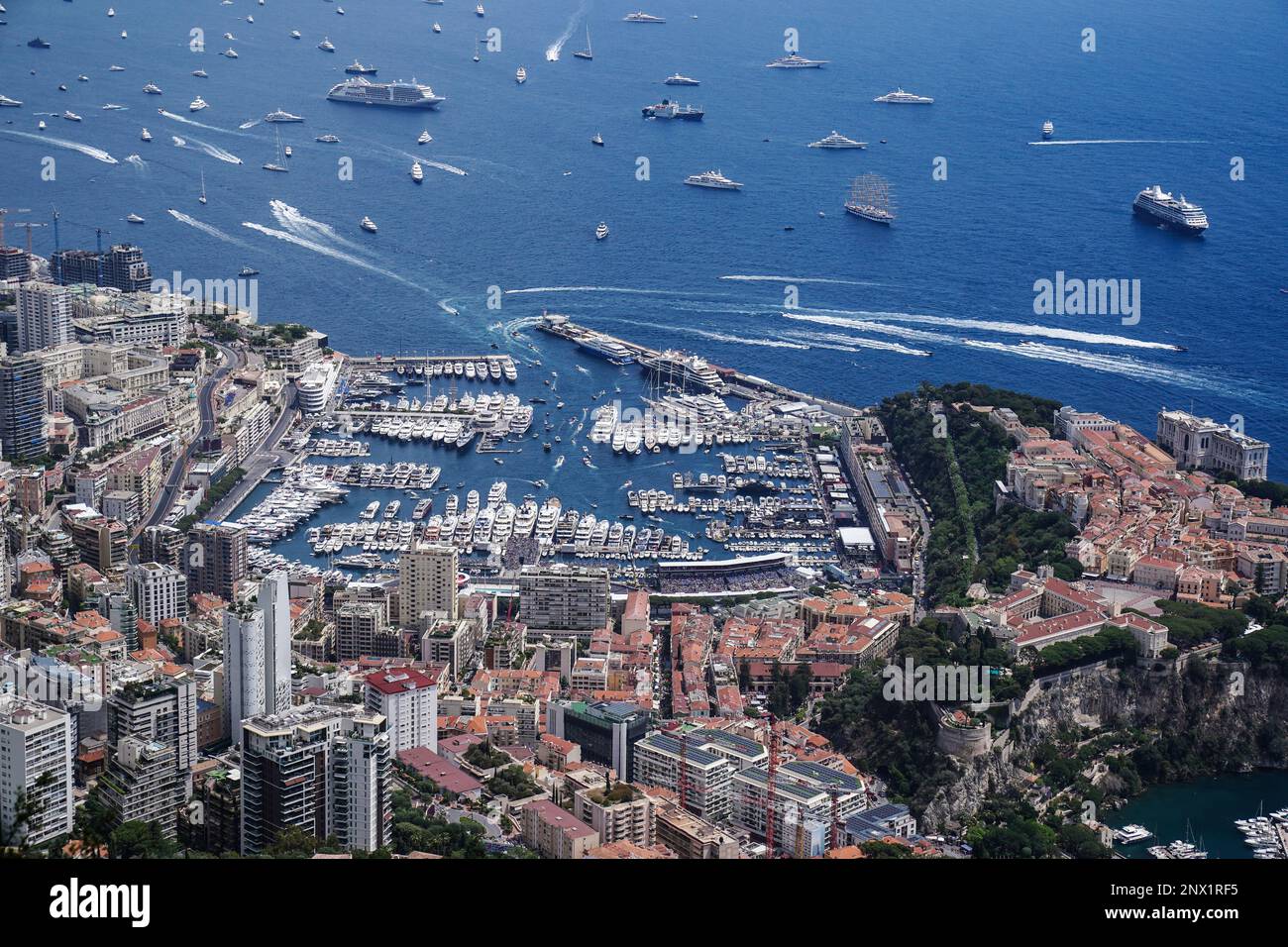 File photo dated 29-05-2022 of a view of the harbour at the Monaco ...