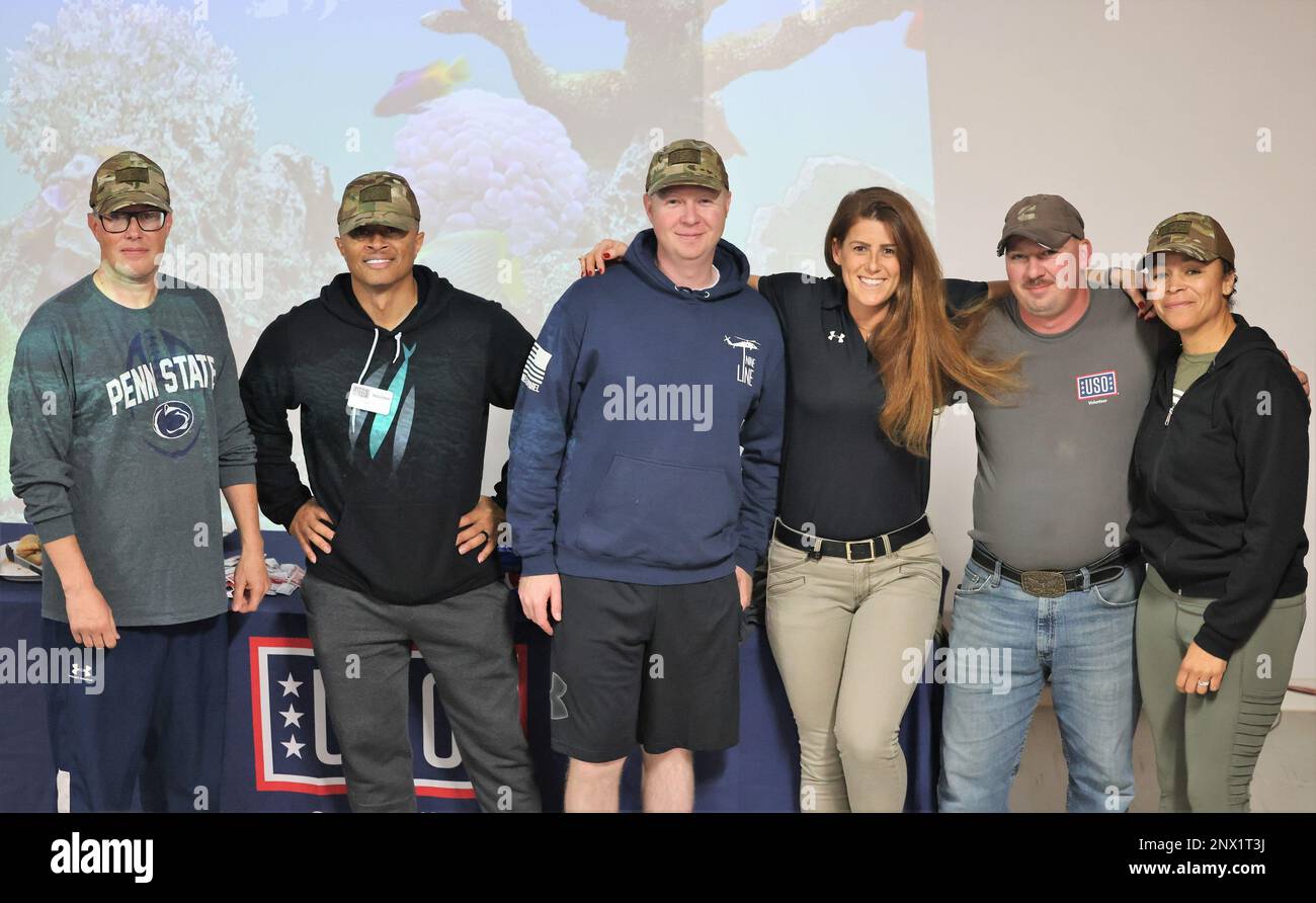 On Tuesday, USO Camp Arifjan holds its monthly volunteer appreciation ...