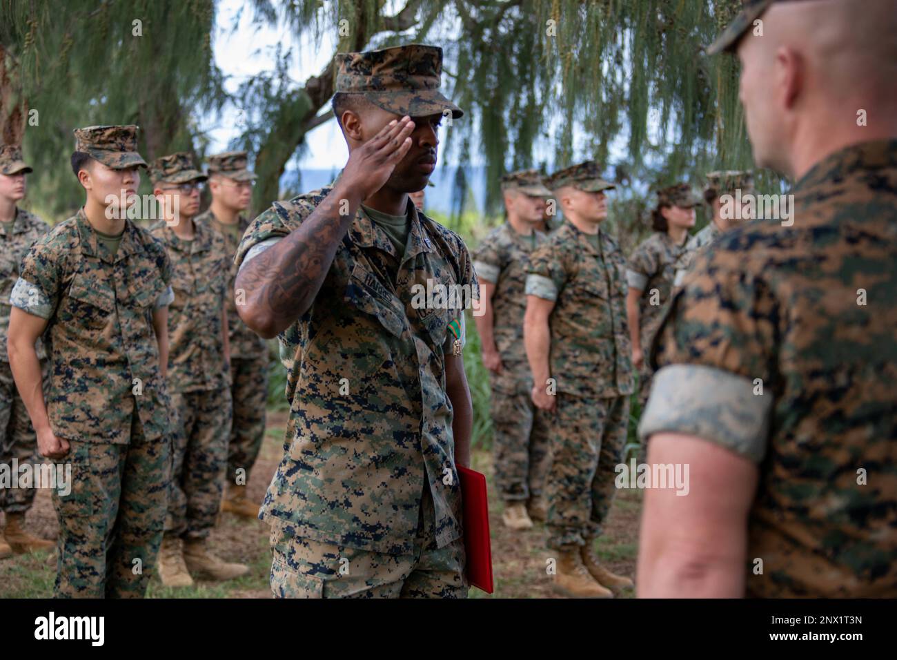 U.S. Marine Corps Cpl. Ormandre Harris, a personnel chief with Marine ...