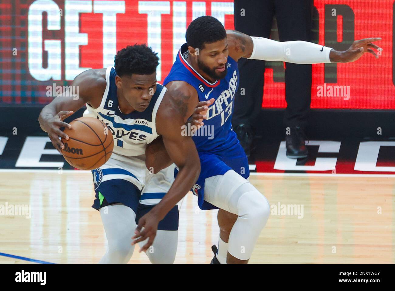 Los Angeles, United States. 28th Feb, 2023. Minnesota Timberwolves ...